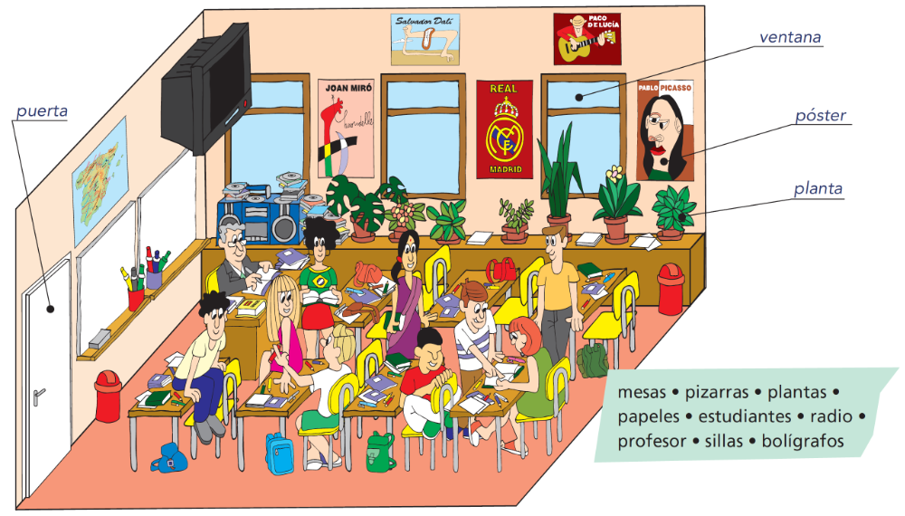 2A EN LA CLASE HAY MUCHAS COSAS